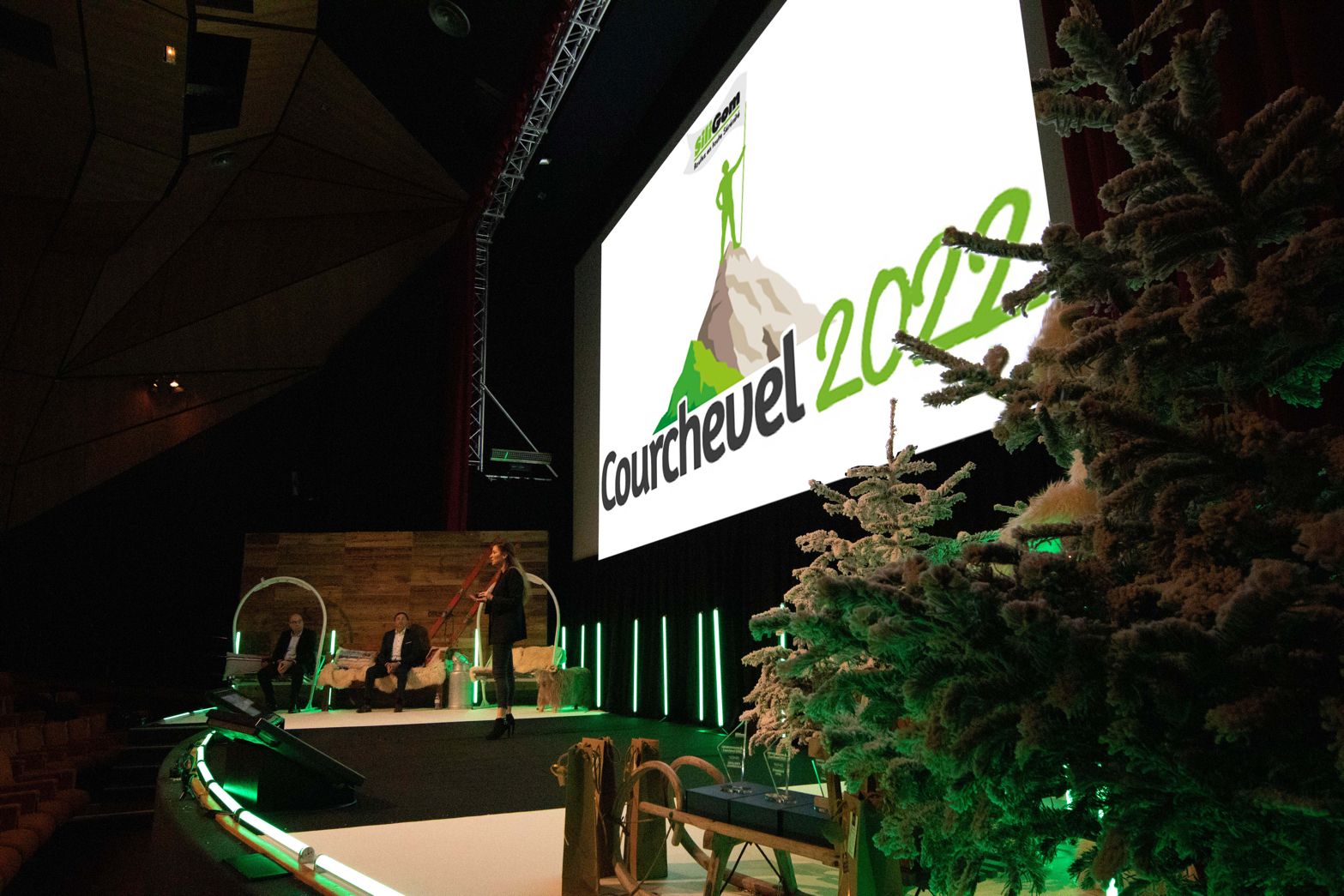 Courchevel pour la convention SILIGOM - Mandrego